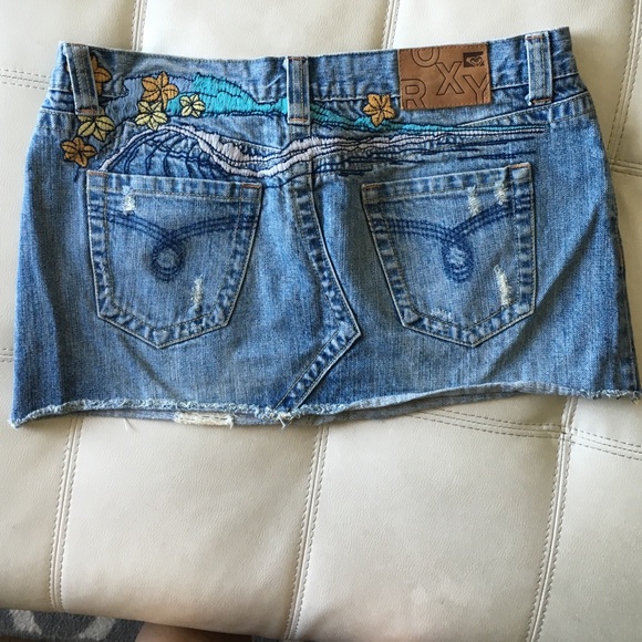 Roxy | Skirts | Roxy Denim Shorts | Poshmark